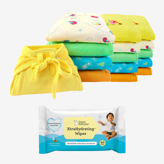 Baby Cotton Langot & Cloth Nappies by SuperBottoms