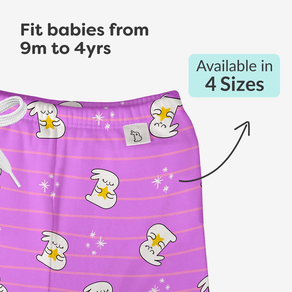 SuperBottoms Potty Training Pajama (Bummy Star) with Drawstring