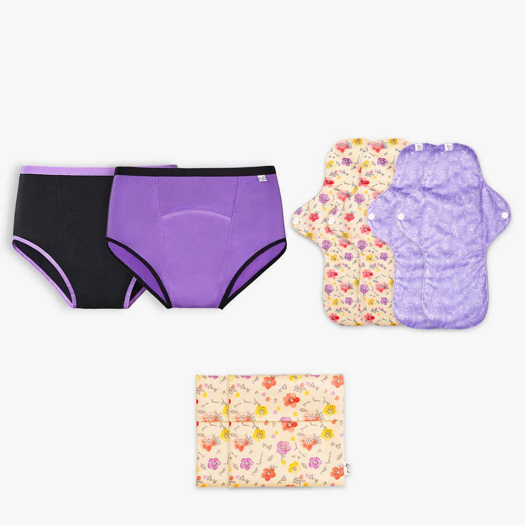 MaxAbsorb Period Underwear, Menstrual Panties by SuperBottoms