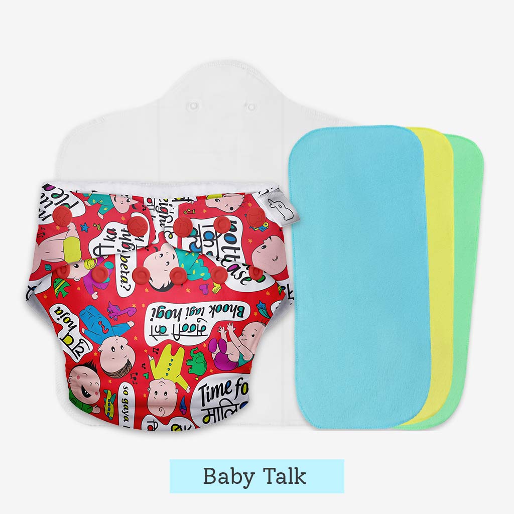 Easy Poop Clean Combo (UNO Cloth Diaper + Magic Pad + Sheet) - SuperBottoms