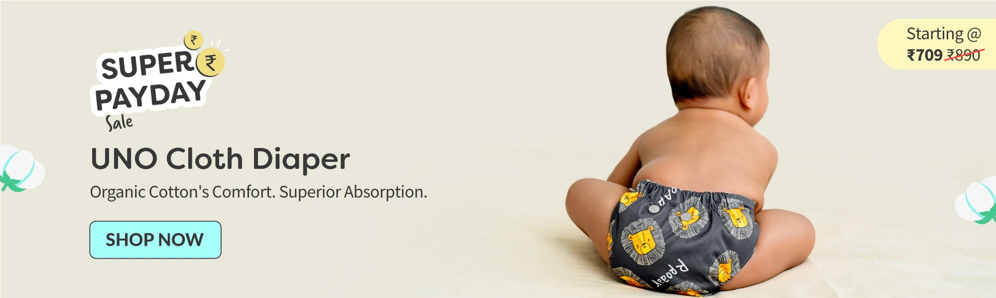 SuperBottoms: India's #1 Reusable Cloth Diapering Brand for Baby