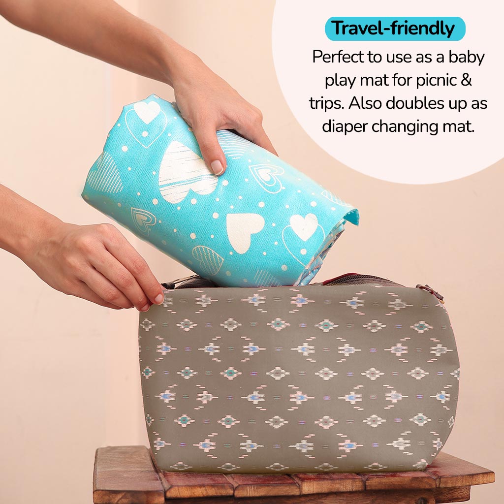 BASIC Diaper Changing Mat (Breezy Blue) for your Baby