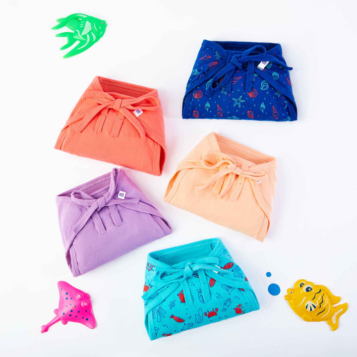 Superbottoms Dry Feel Langot & Basic Cotton Nappy for Baby